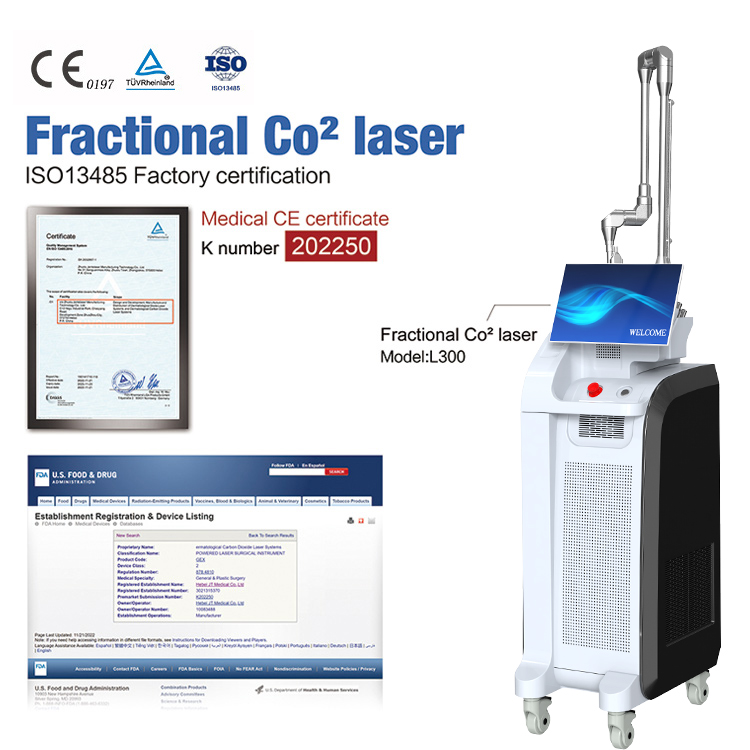 FDA Medical CE co2 Fractional laser machine (L300) – jontelaser